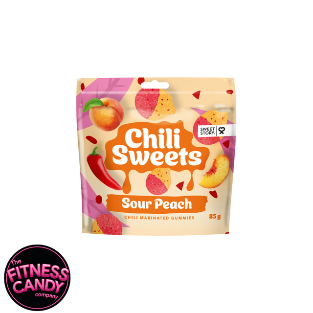 CHILI SWEETS Sour Peach – The Fitness Candy Company