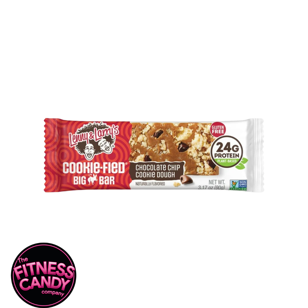 LENNY & LARRY Cookie-Fied Bar Choc Chip Cookie Dough – The Fitness ...