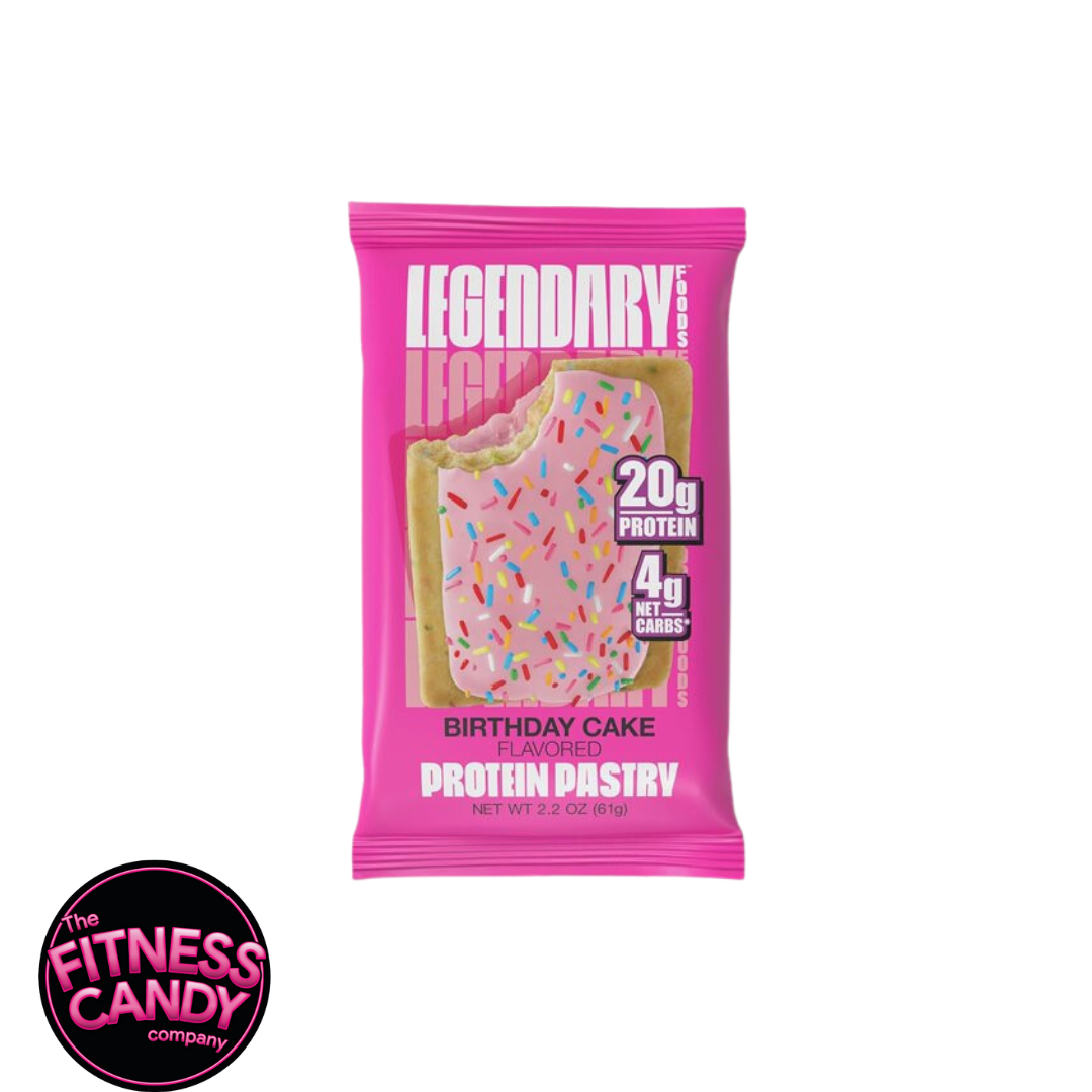LEGENDARY FOODS Tasty Pastry Birthday Cake – The Fitness Candy Company