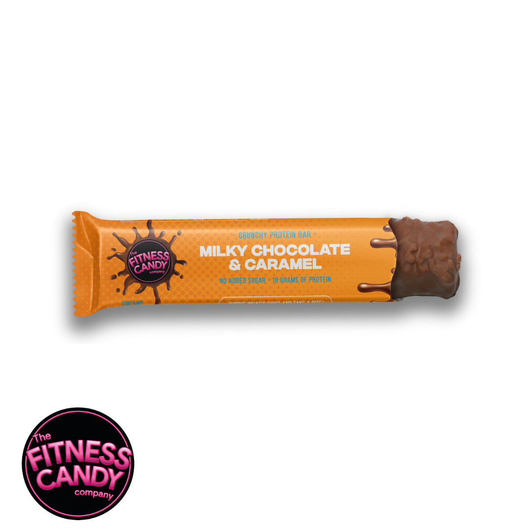 The Fitness Candy Company Crunchy Protein Bar Caramel | Fitness Candy ...